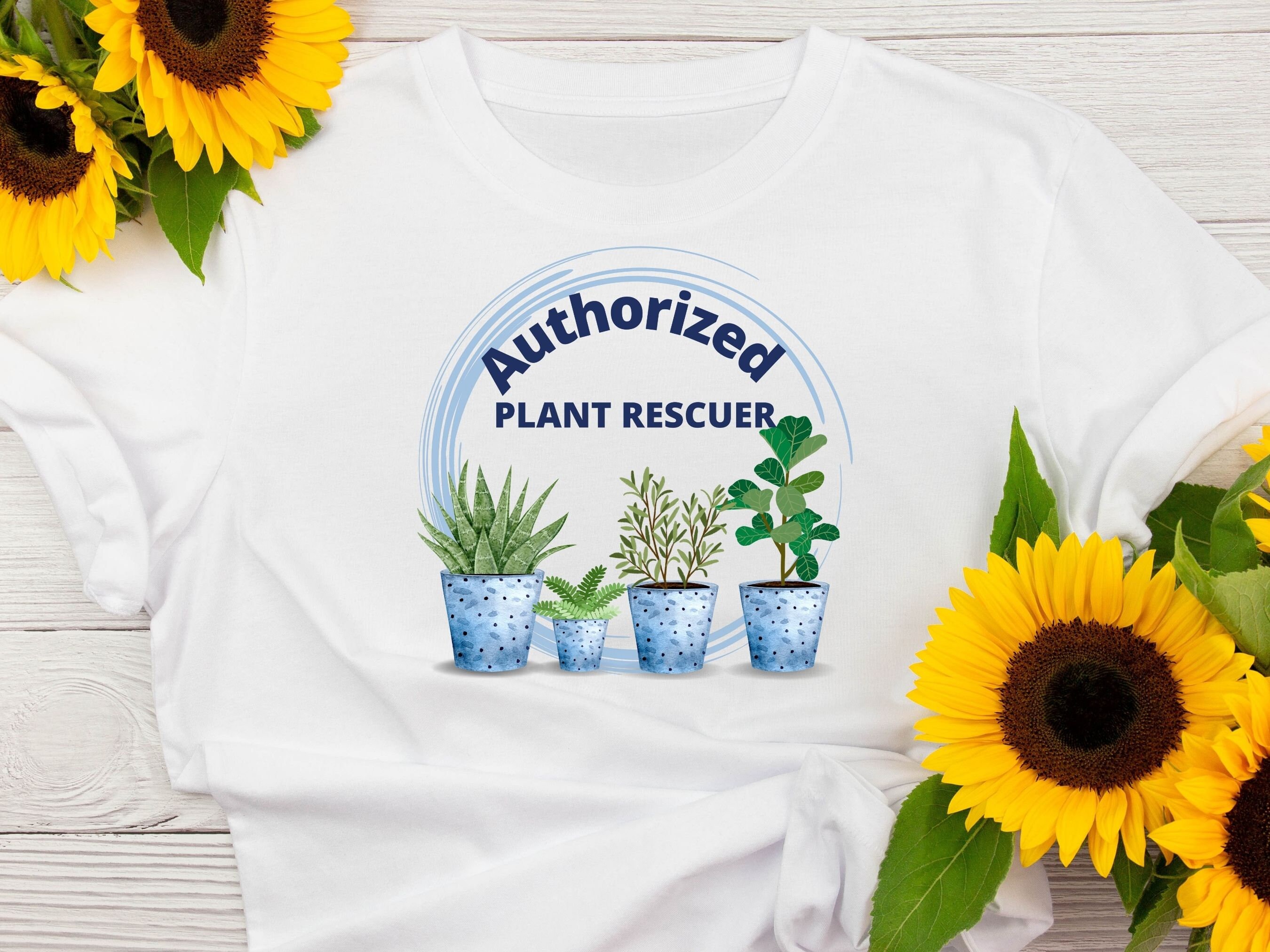 Plant Rescuer Shirt PNG Digital File Download for Print on - Etsy