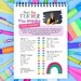 Bright Colourful Meet the Teacher Editable Template Back to - Etsy