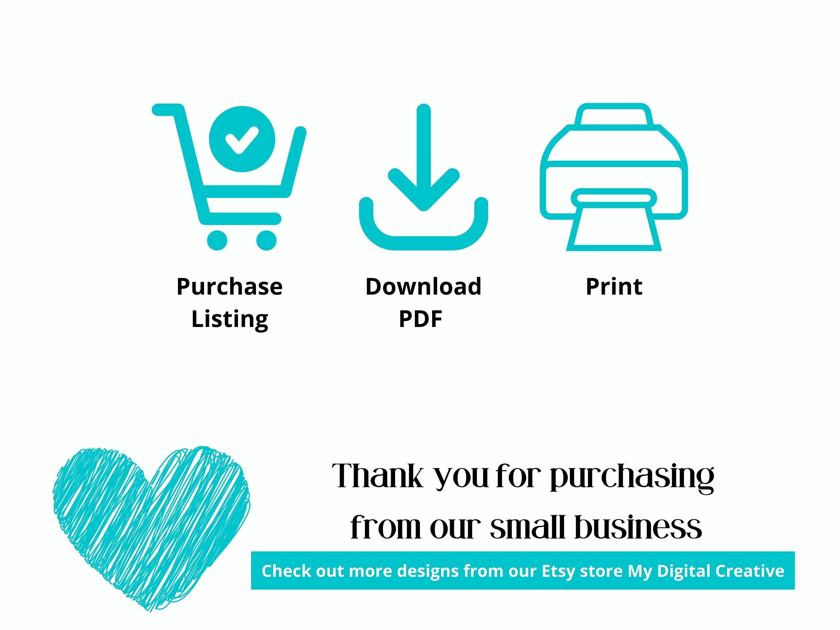Paycheck Budget Planner PDF Printable Perfect to Plan Your Household ...