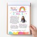 Meet the Teacher Editable Template, Back to School Letter in a Bright ...