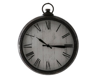 Large Pocket Watch Wall Clock - Etsy UK