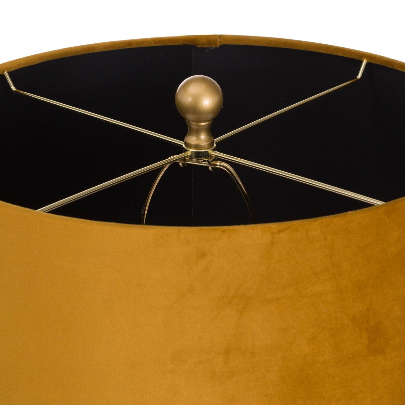 Fabulous Gold Honeycomb Bee Table Lamp With Mustard Velvet Etsy
