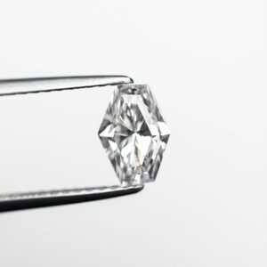 Most Rare Unique Colorless Hexagon Cut Loose Moissanite Diamond for ...