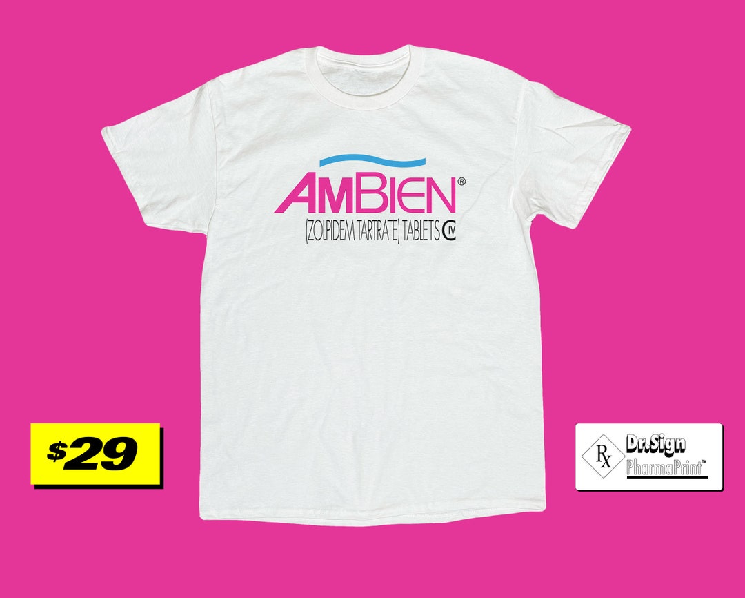 Ambien White T-shirt - Etsy