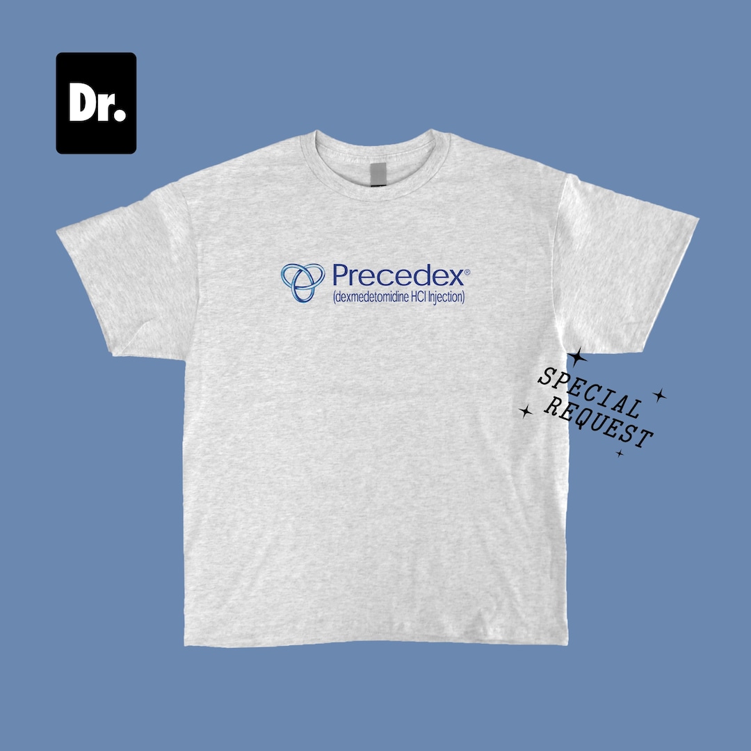 Precedex Dexmedetomidine Ash Gray T-shirt - Etsy