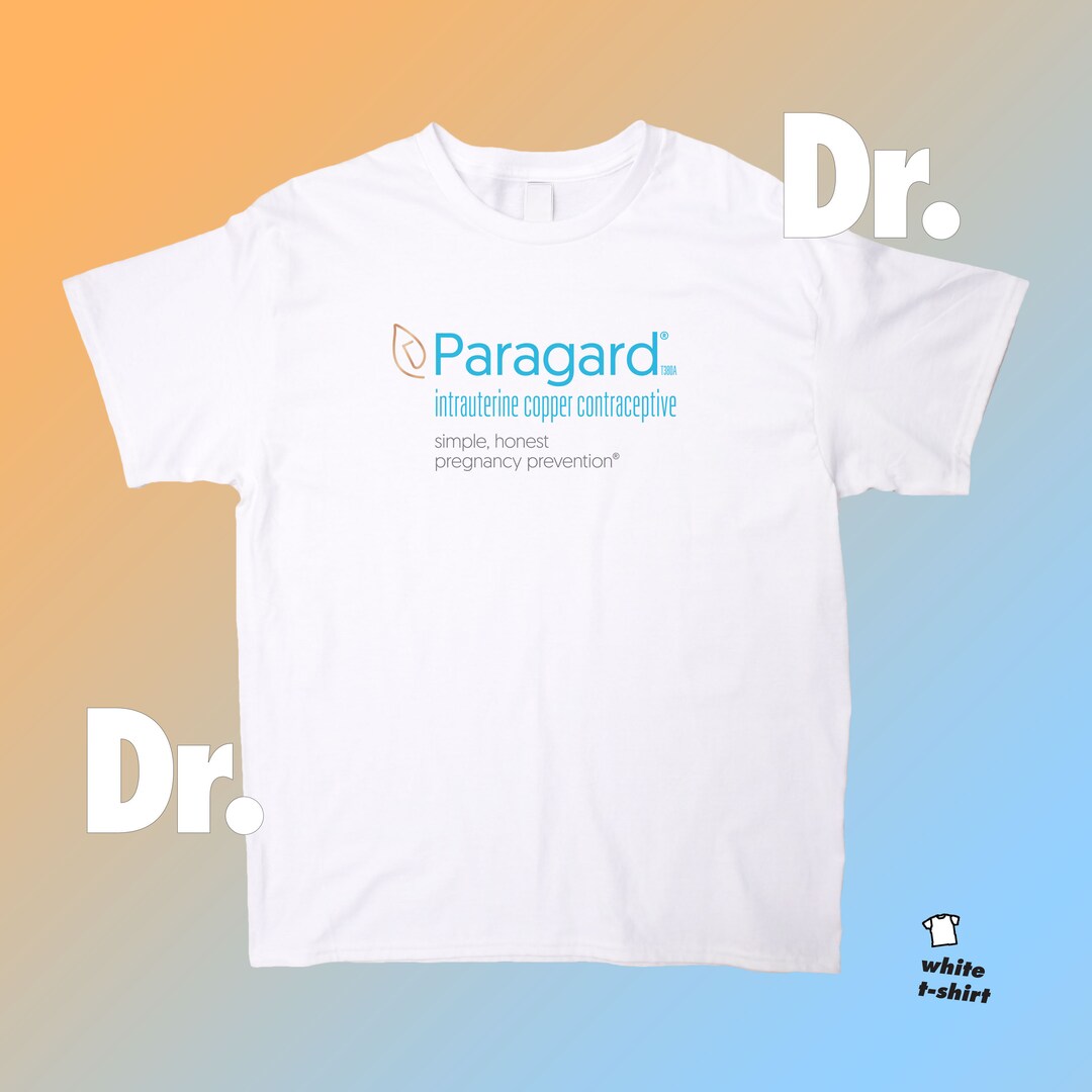 Paragard IUD Copper Contraceptive Logo White T-shirt - Etsy
