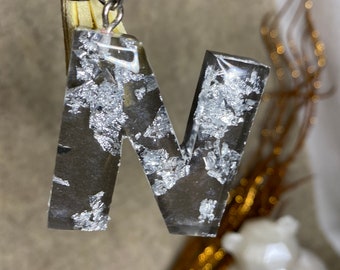 N Letter Keychain - Etsy