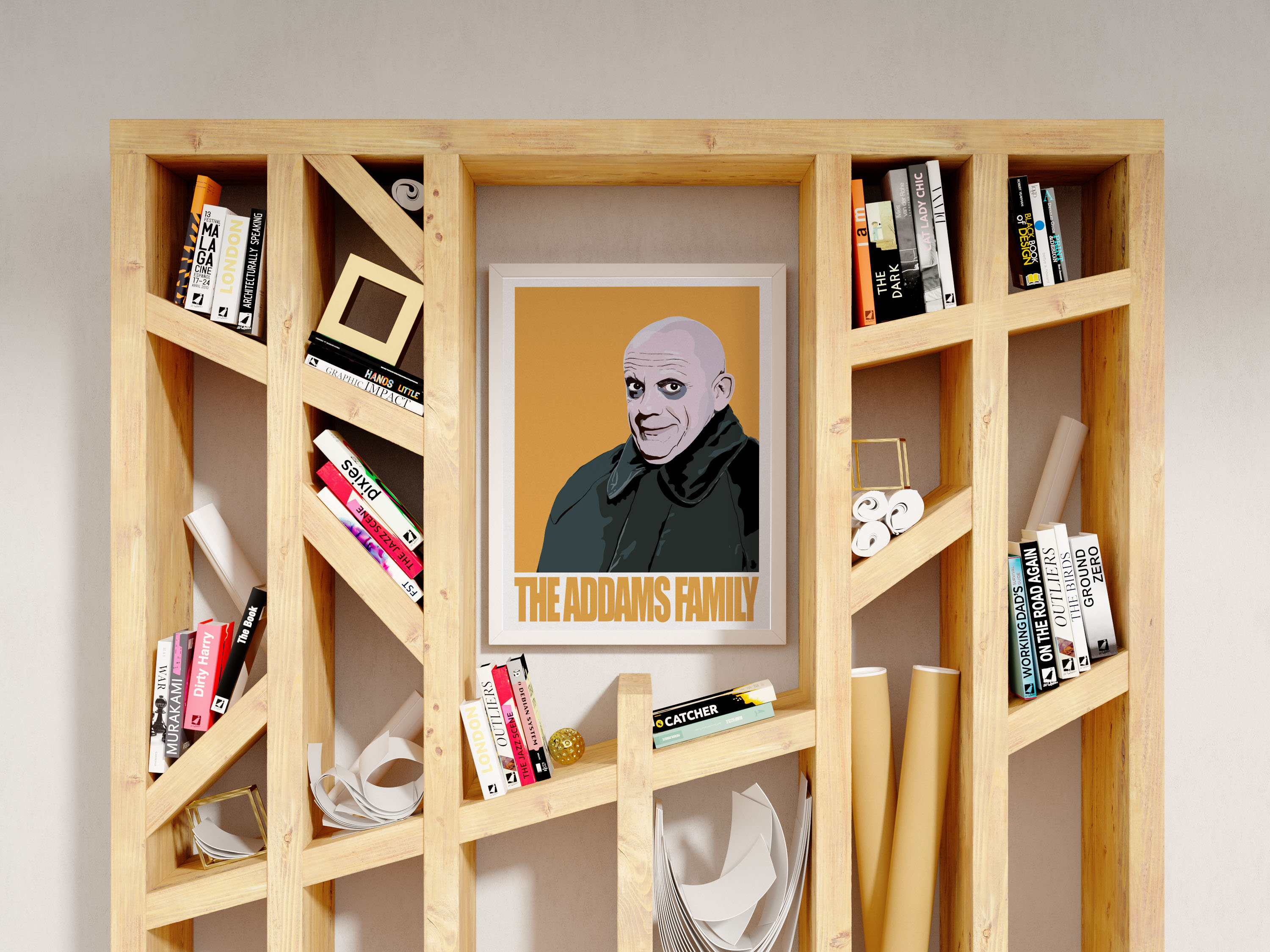 Fetide Addams La Famille Addams Poster vendu par Conciliation Typical ...