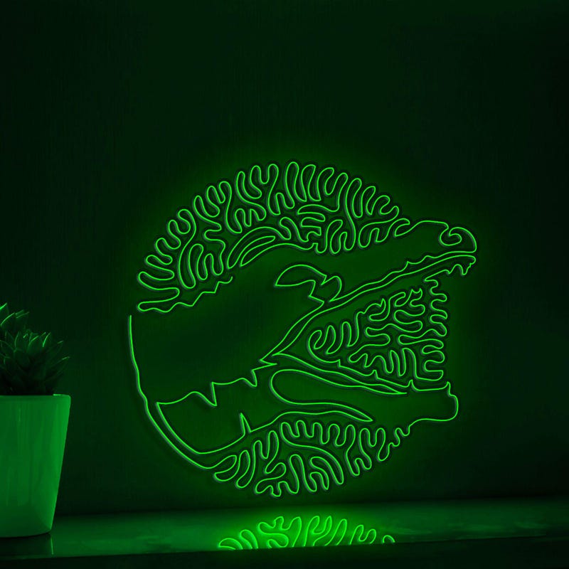 Alligator Lamp - Etsy
