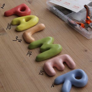Handmade Custom Ceramic Letters - Etsy
