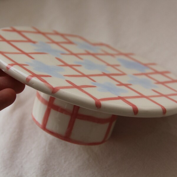 Ceramic Cake Stand - Etsy