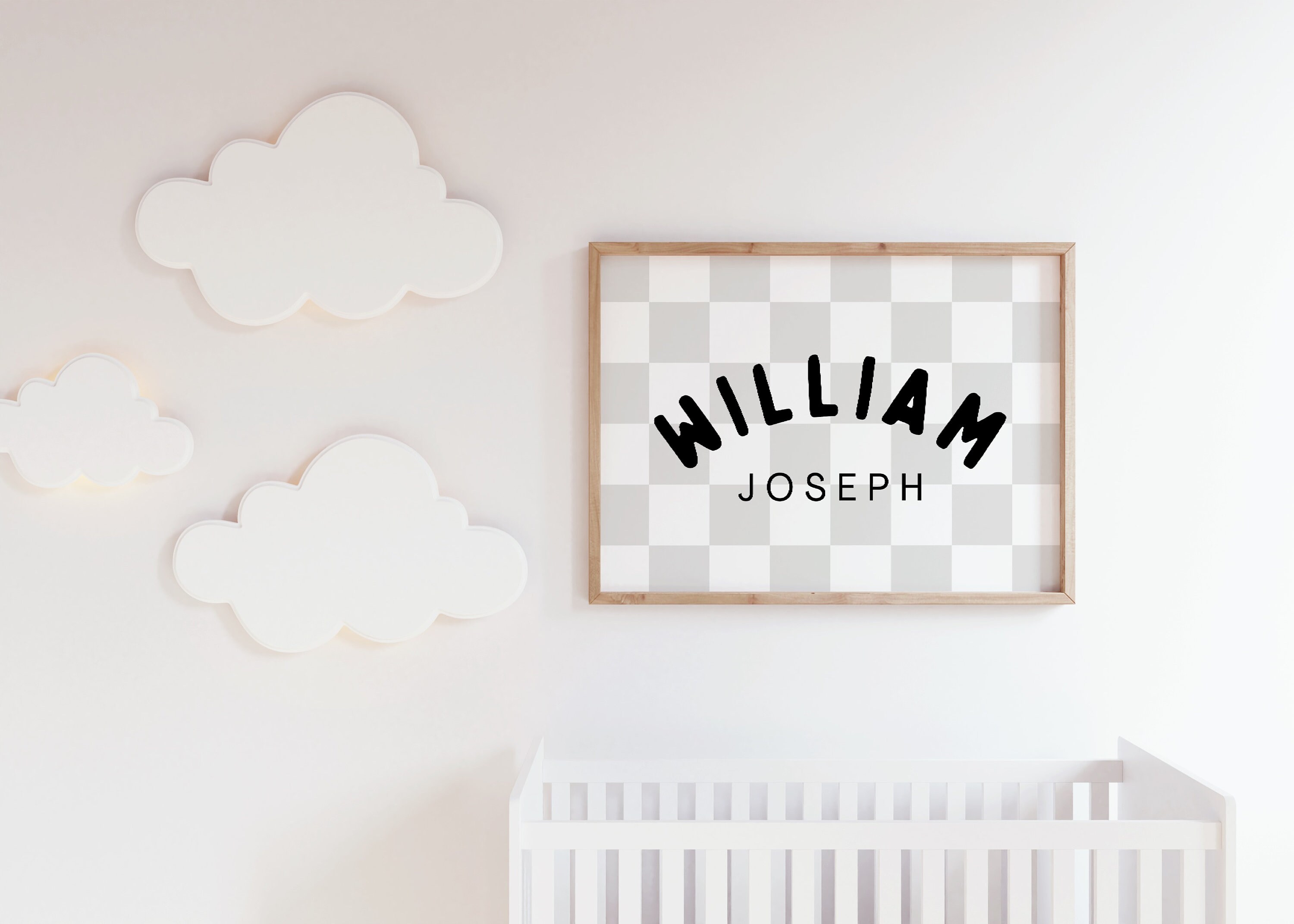 Personalized Name Sign Downloadable Print Nursery Name Decor - Etsy