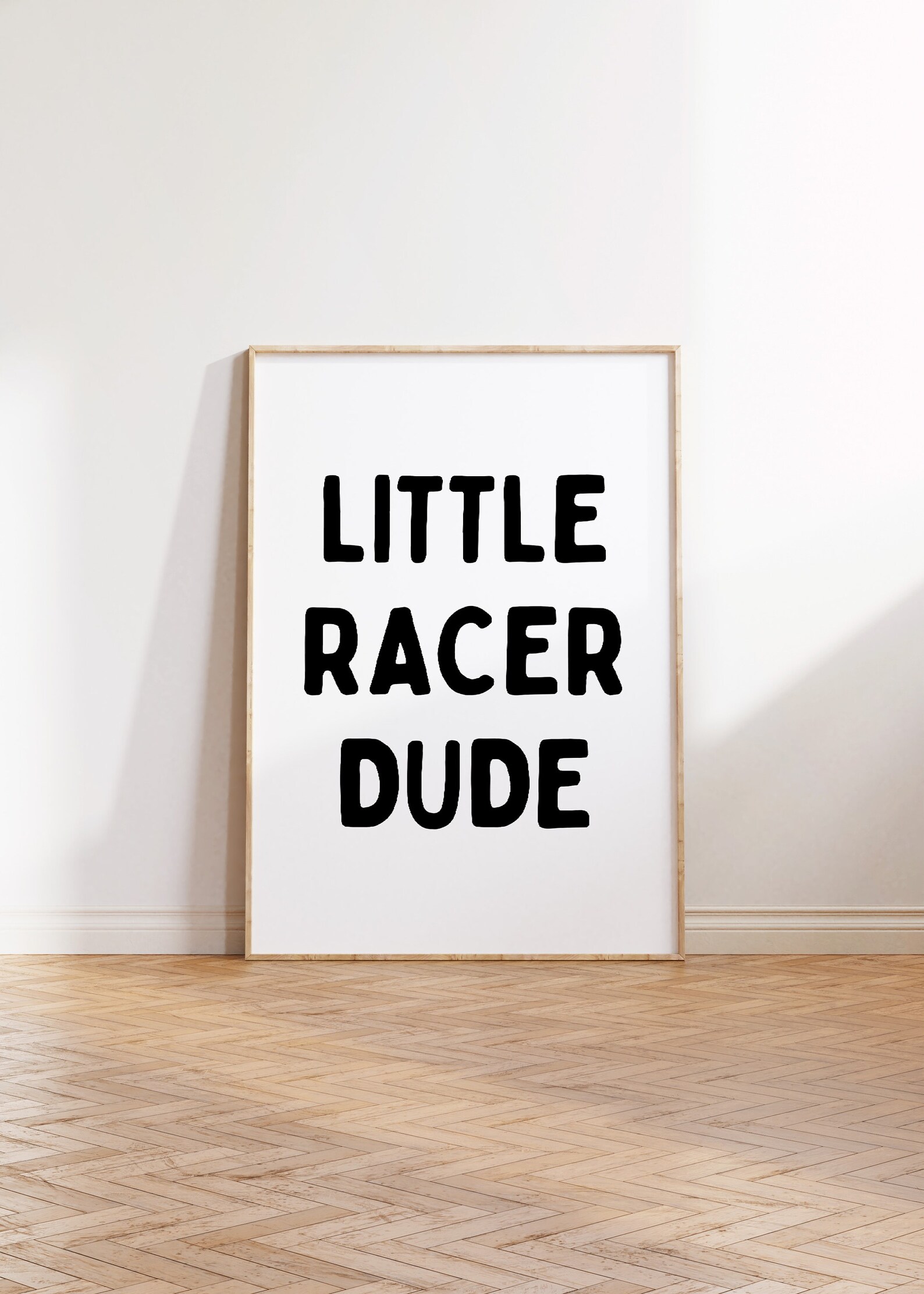 Personalized Race Car Name Print Set: Boy's Room Decor (digital ...
