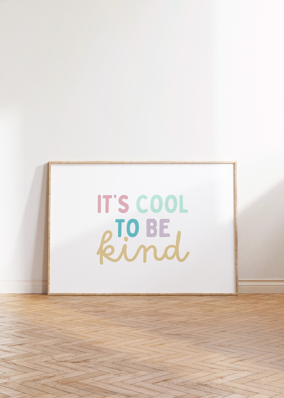 It's Cool to Be Kind Wall Art, Cool to Be Kind Downloadable Prints ...
