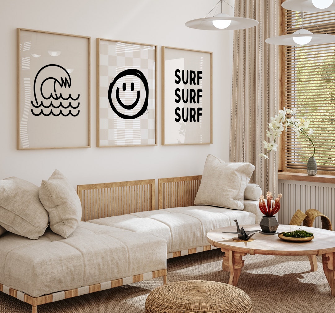 Surf Surf Surf Downloadable Print, Surf Nursery Decor, Beach Kids Room ...