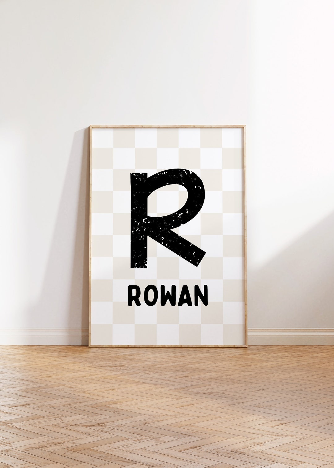 Personalized Name Sign Downloadable Print, Nursery Name Decor, Kids ...