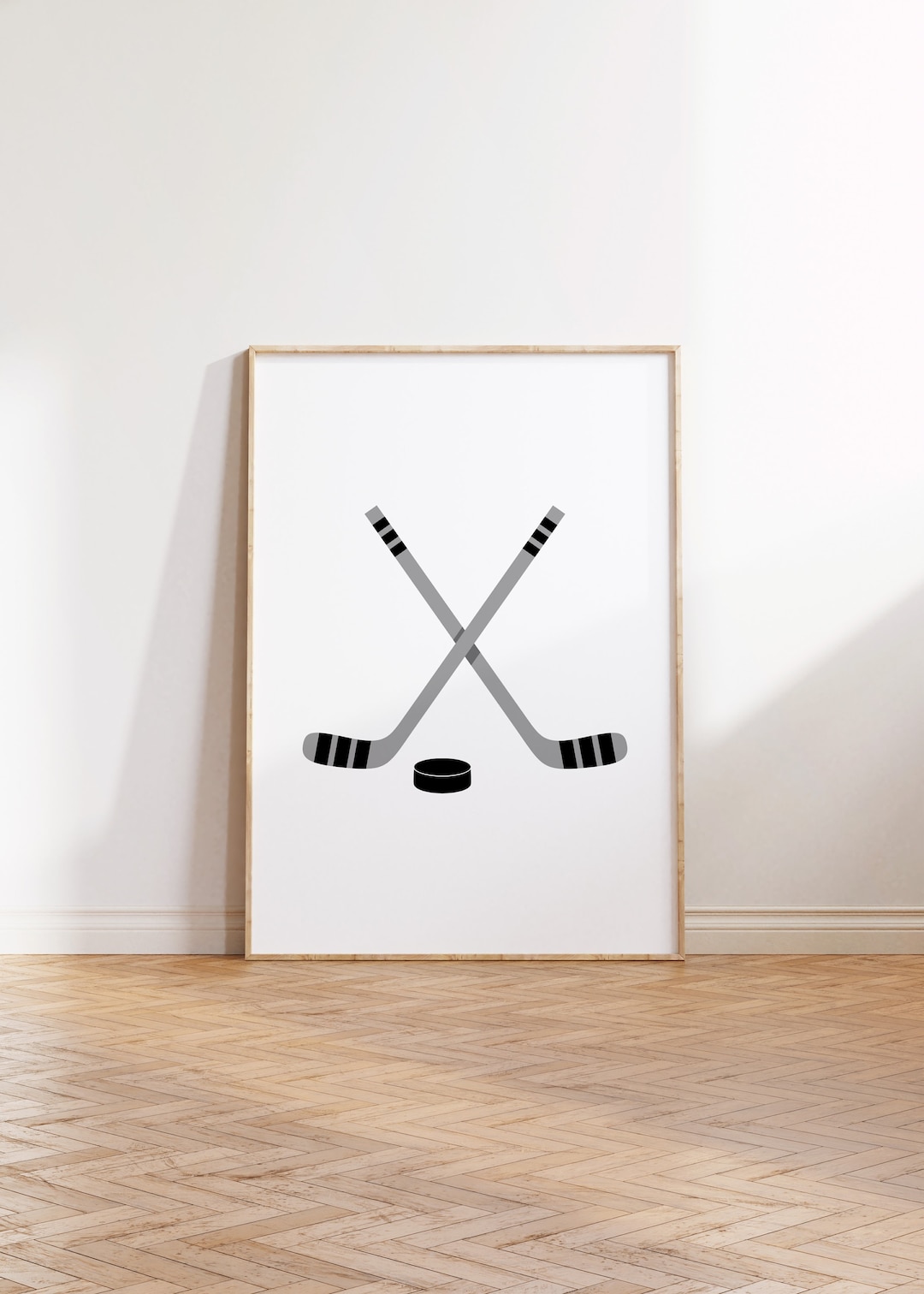 Hockey Wall Art, Hockey Sticks Print, Sport Theme Playroom, Hockey ...