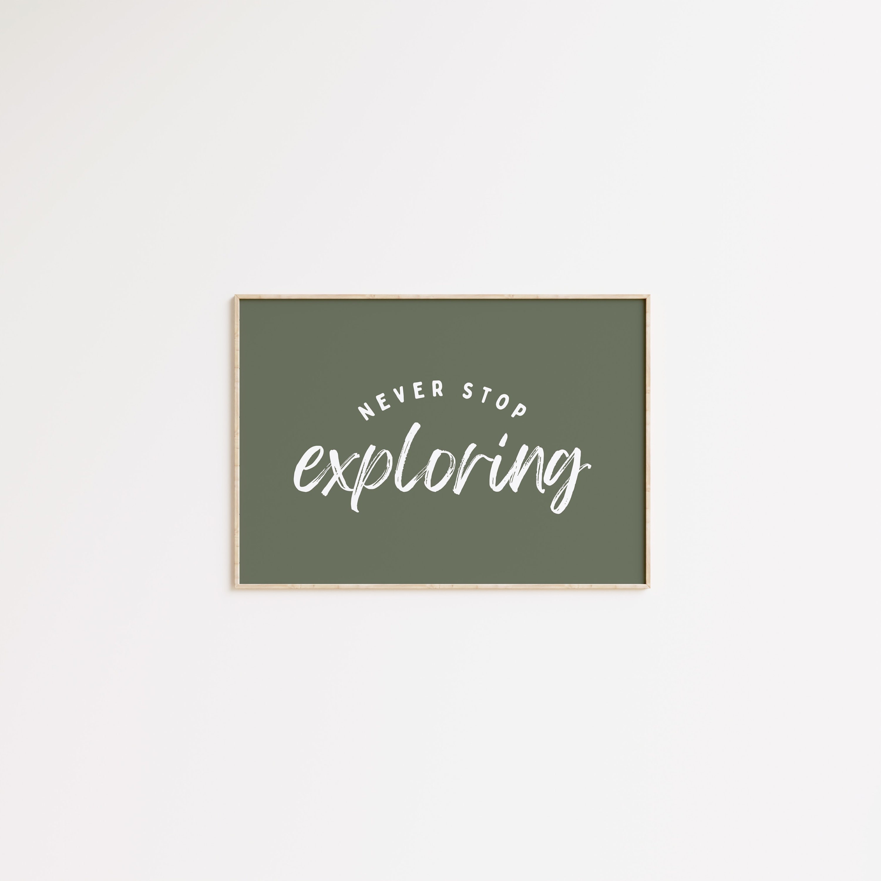 Never Stop Exploring Print: Boho Kids Room Decor (digital Download) - Etsy