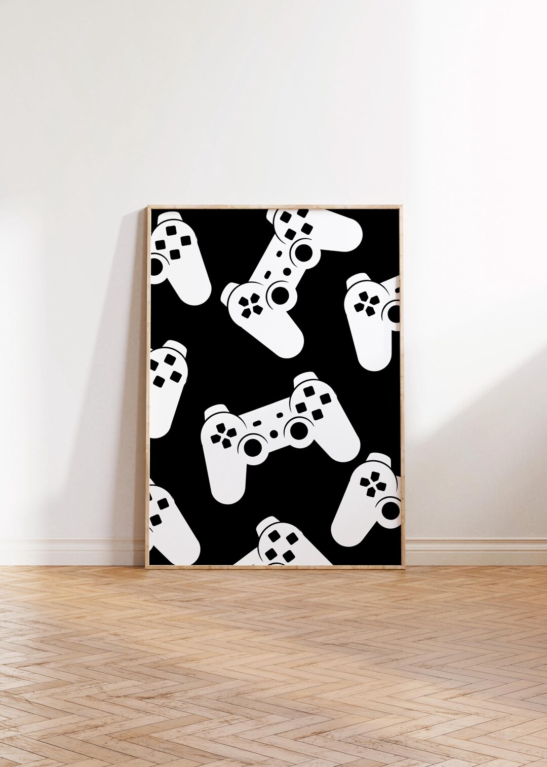 Video Game Controller Print: Gamer Room Decor (digital Download) - Etsy