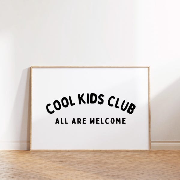 Cool Kids Club Banner - Etsy