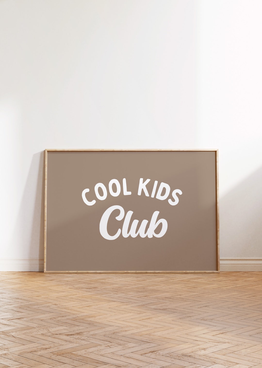 Cool Kids Club Downloadable Print, Modern Nursery Decor, Siblings Room ...