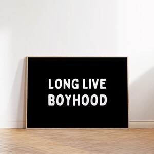 Personalized Name Rad Little Dude Skateboard Gallery Wall Set of 6 ...