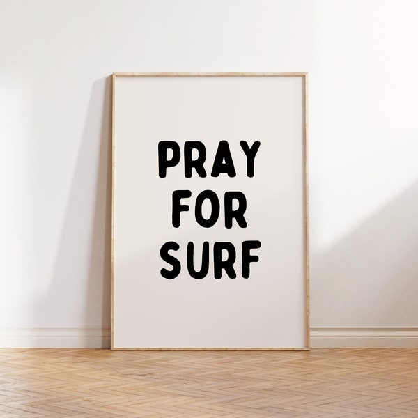 Pray for Surf - Etsy
