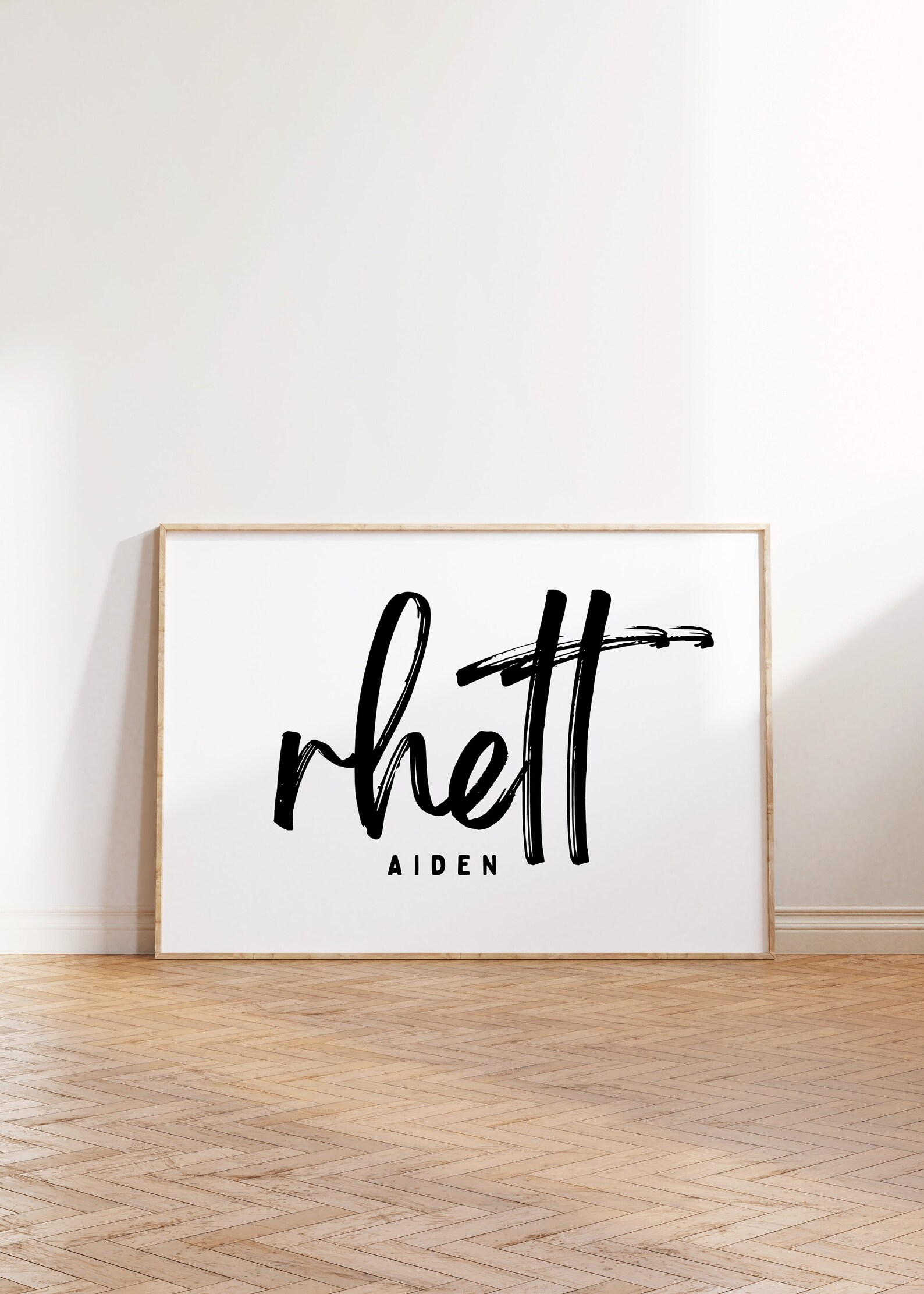 Personalized Name Skateboard Print Set: Boho Boy Nursery Decor (digital ...