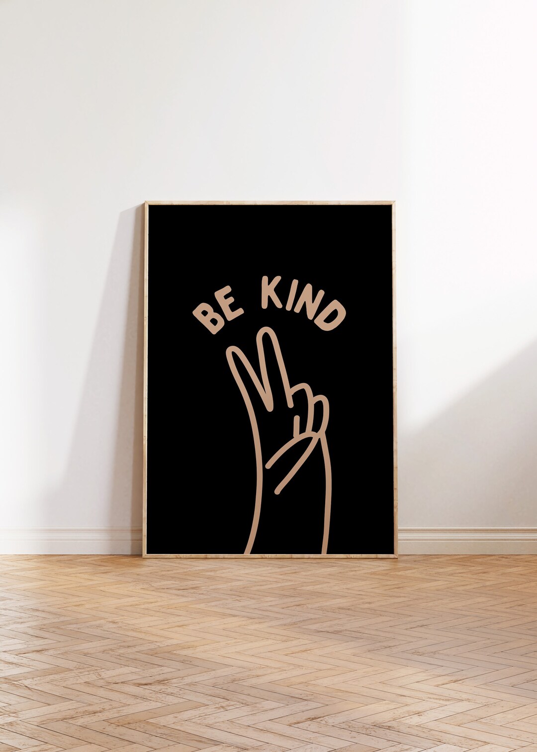 Be Kind Downloadable Print, Boho Boy Nursery Decor, Boho Kids Room ...