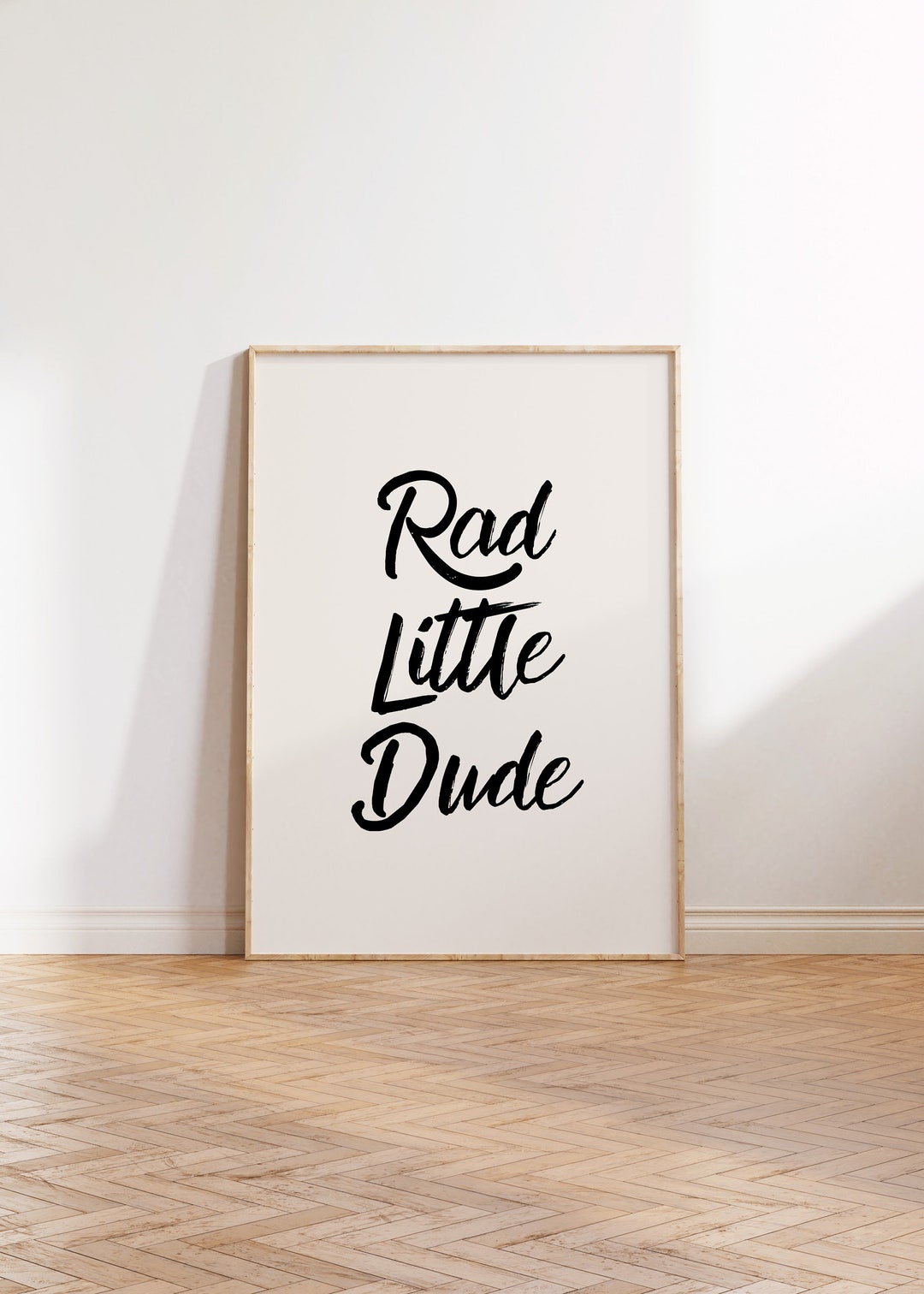 Rad Little Dude Downloadable Print Boy Nursery Decor Kids - Etsy