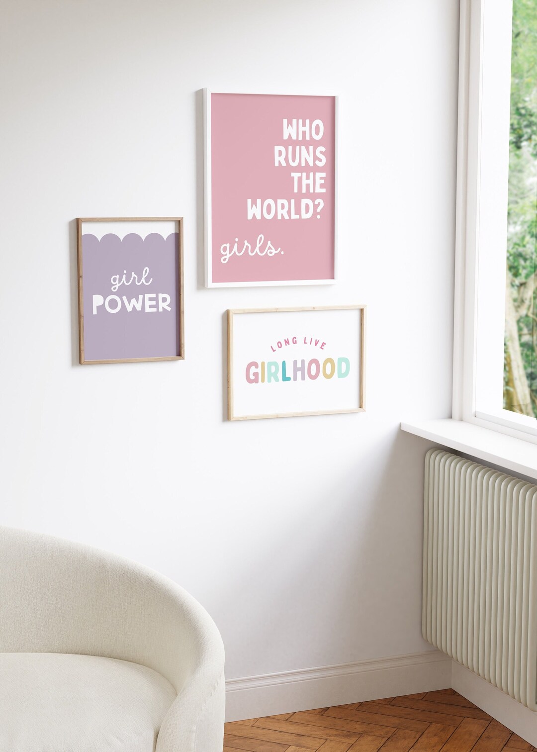 Who Runs the World Girls, Children's Wall Art, Bedroom, Nursery ...
