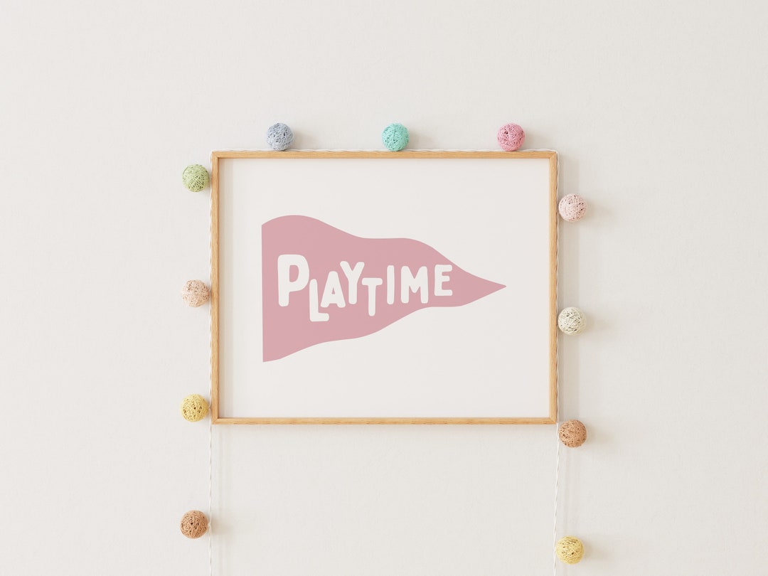Long Live Playtime Sign, Playroom Wall Decor, Playroom Print, Kids Room ...