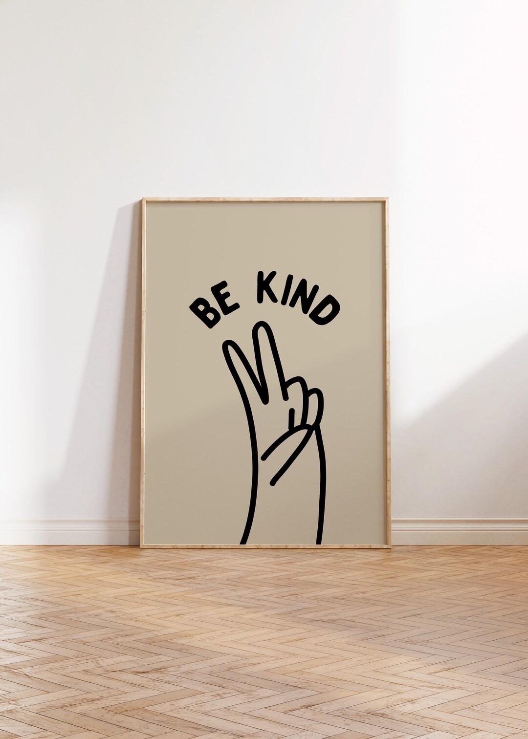 Be Kind Downloadable Print, Boho Boy Nursery Decor, Boho Kids Room ...
