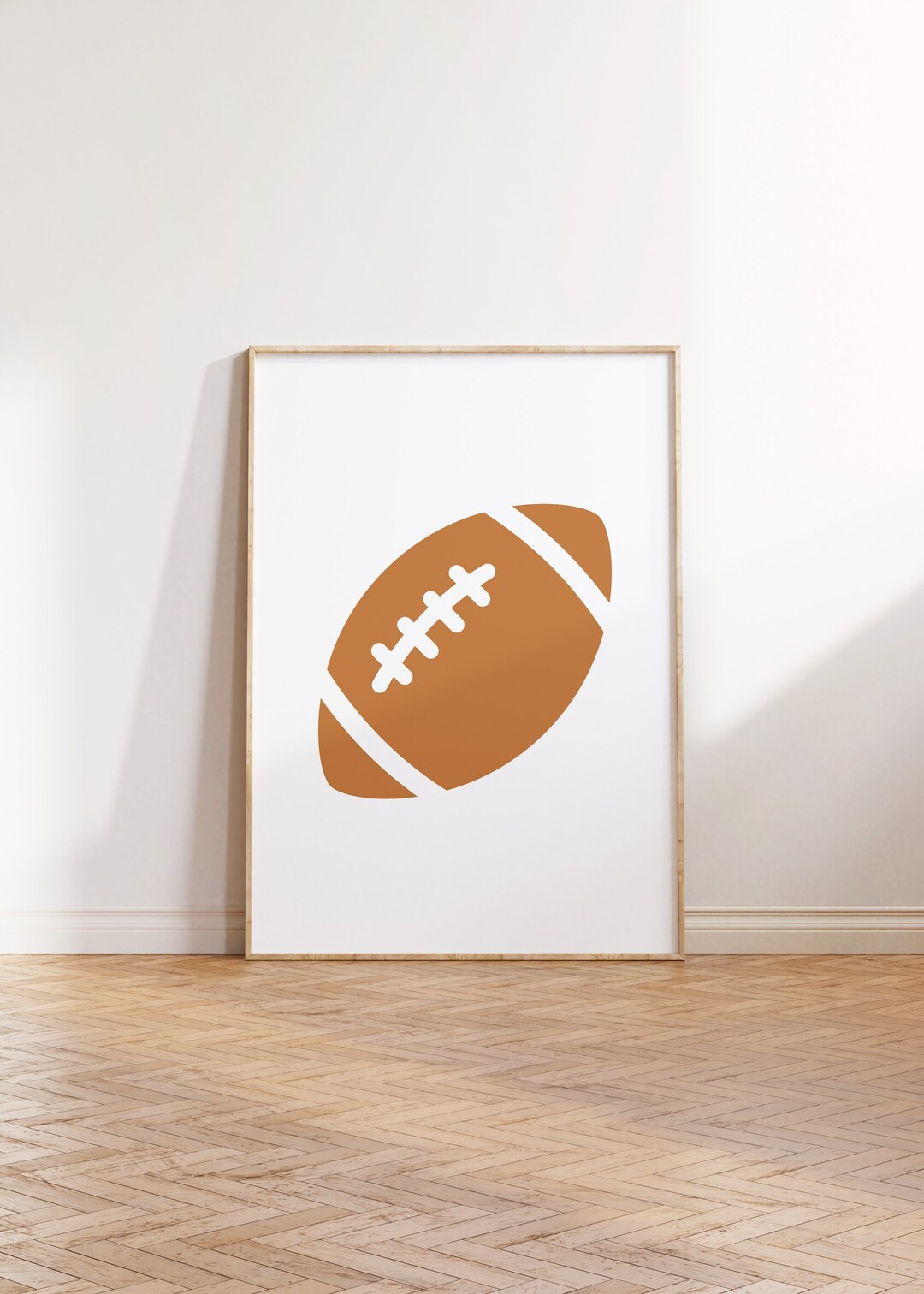 Football Touch Down Printable, Downloadable Print, Kids Sports Decor ...