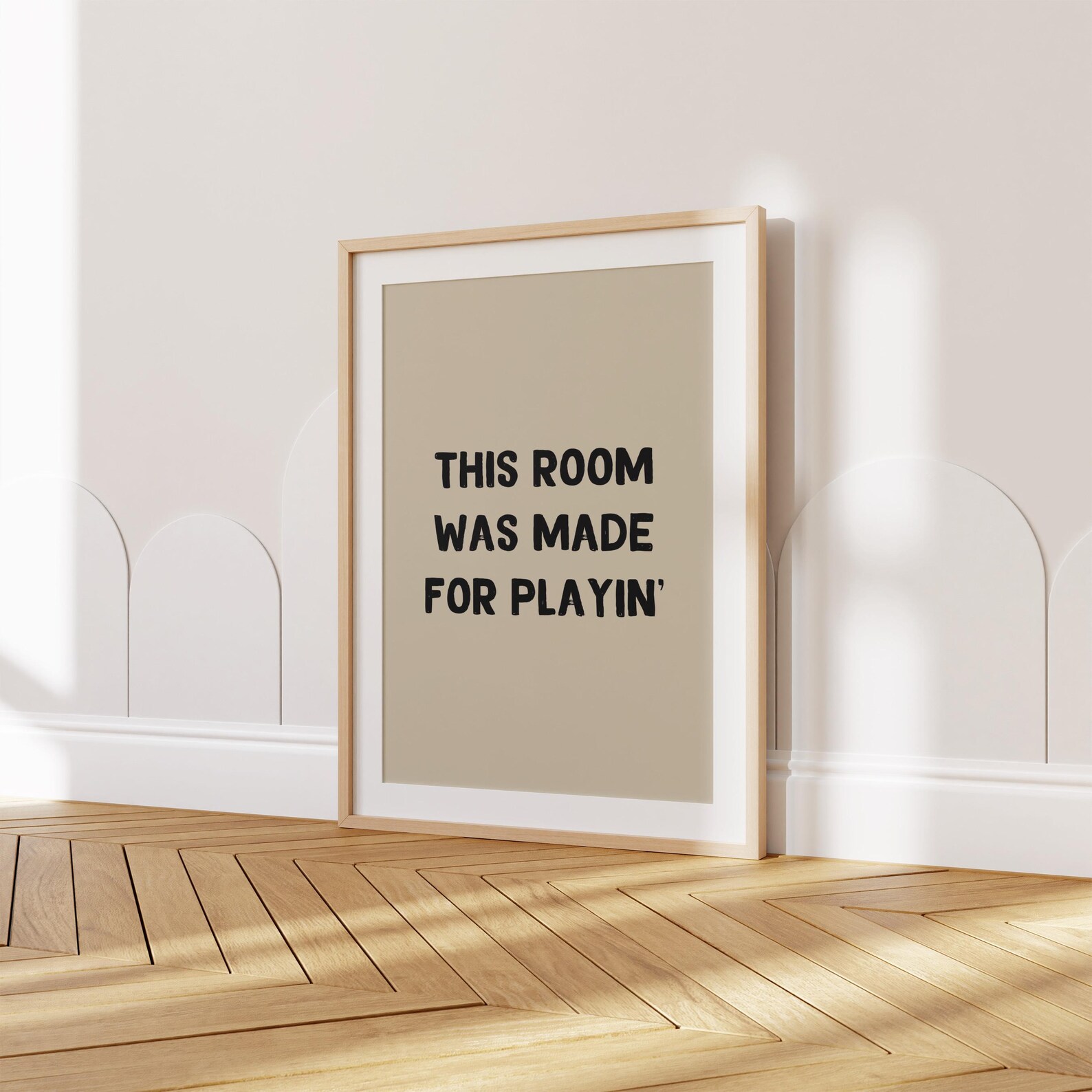 This Room Was Made for Playin, Playroom Wall Decor, Playroom Sign, Kids ...