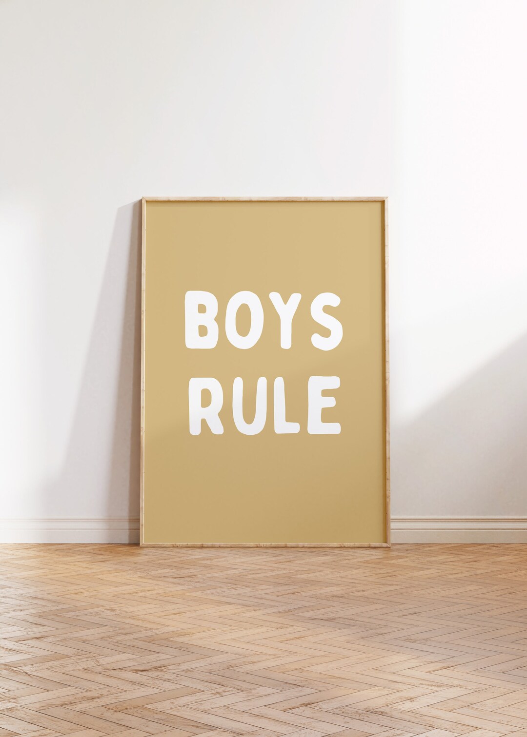 Boys Rule Print: Playroom Wall Art (downloadable) - Etsy