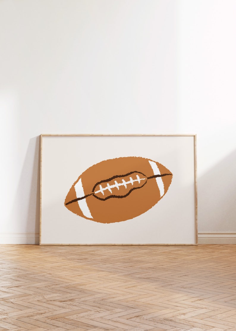 Sports Gallery Wall Art Set: Baseball, Basketball, Football (digital ...