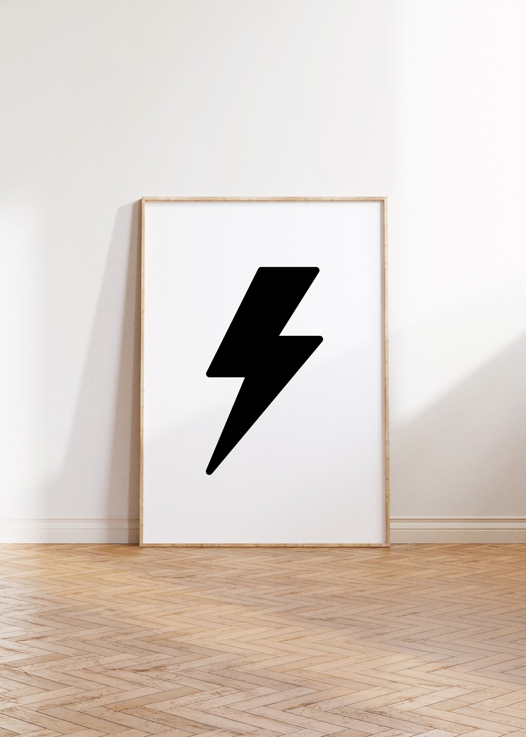 Lightning Bolt Downloadable Print, Boy Nursery Decor, Kids Room ...