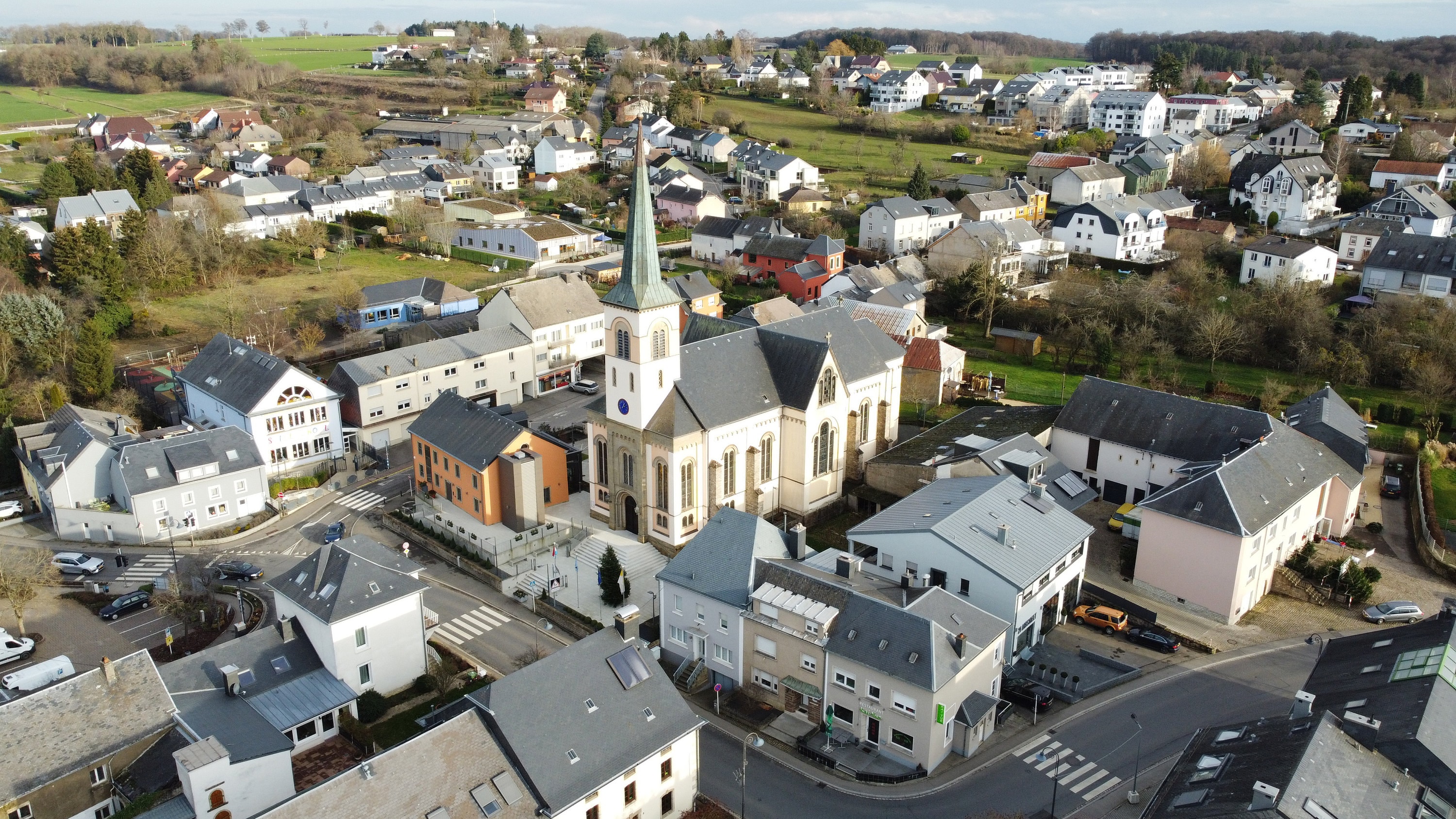The village of Kehlen Luxembourg | Etsy