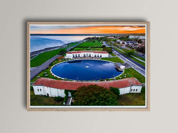 Boating Pool Ramsgate Print | Etsy UK