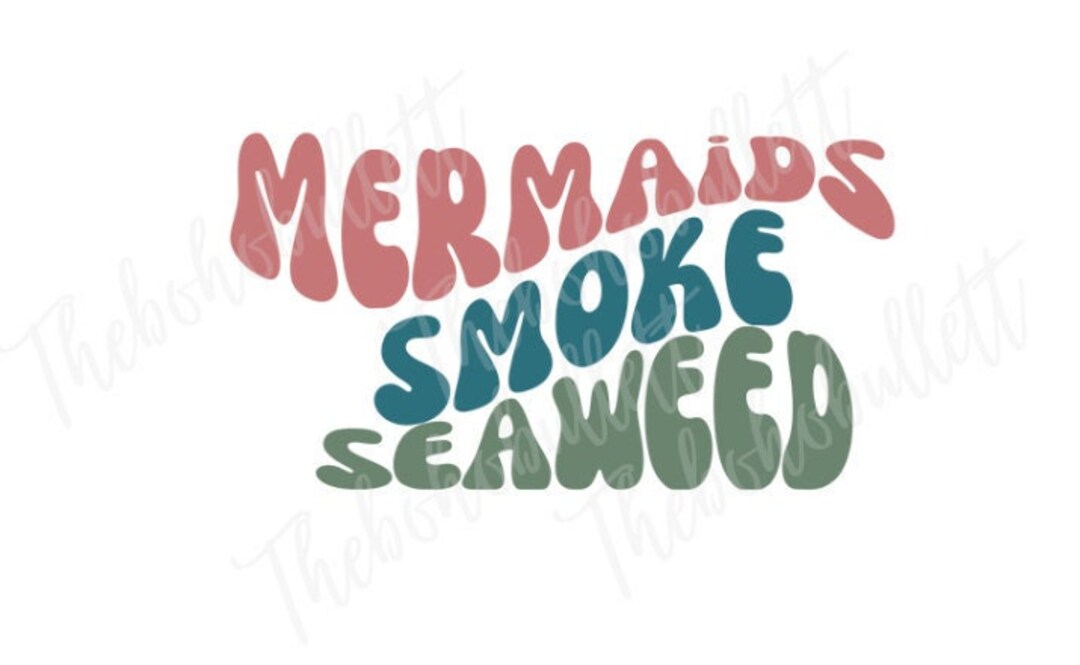 Mermaids Smoke Seaweed Png File - Etsy