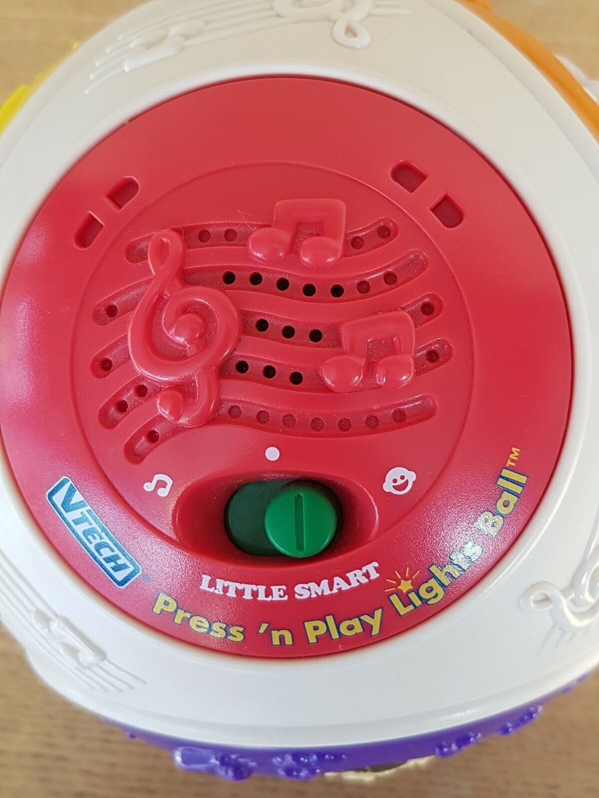 Vintage 80's Vtech Talking Little Smart Press N Play Ball Fully Working ...