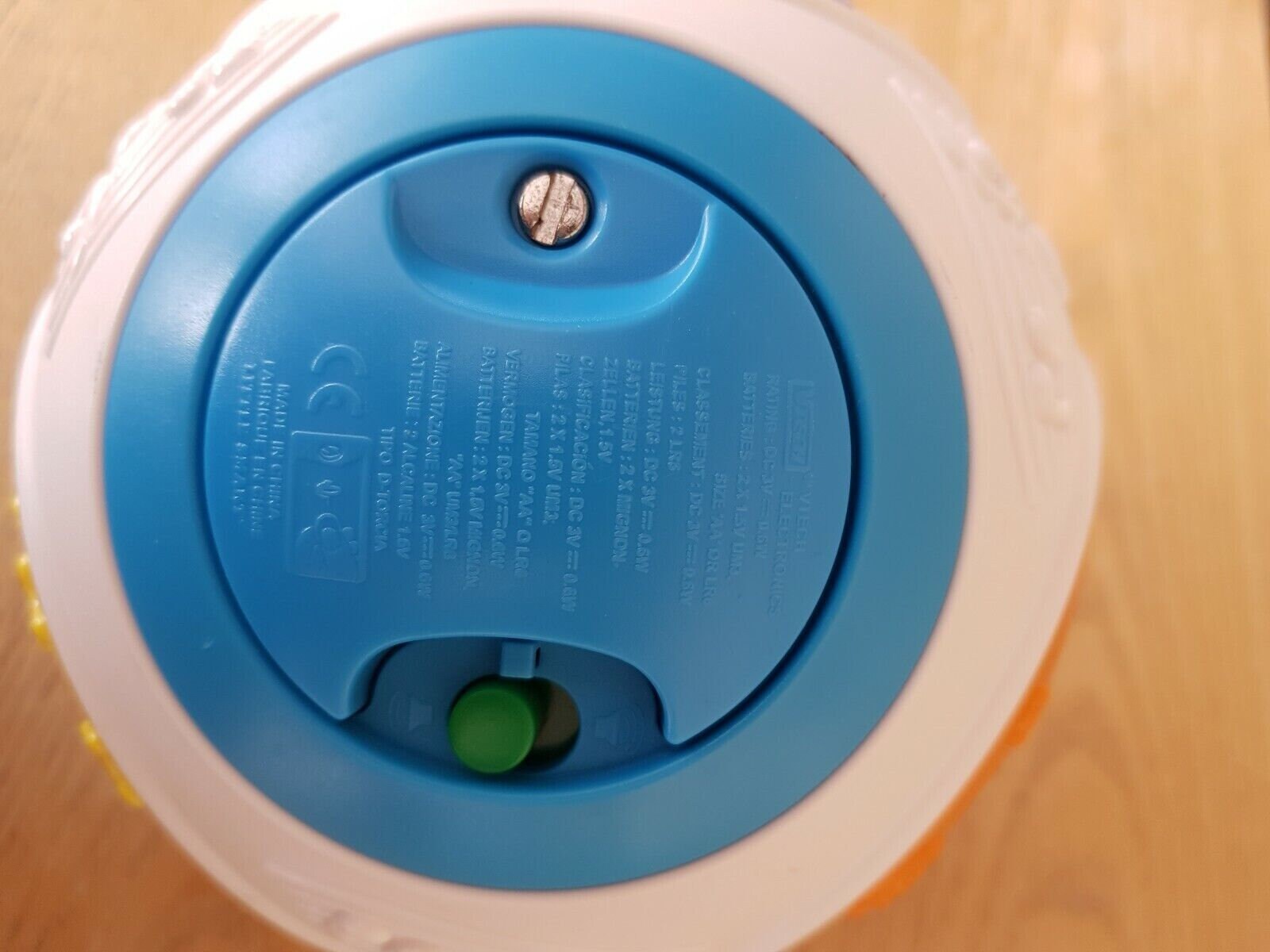 Vintage 80's Vtech Talking Little Smart Press N Play Ball Fully Working ...