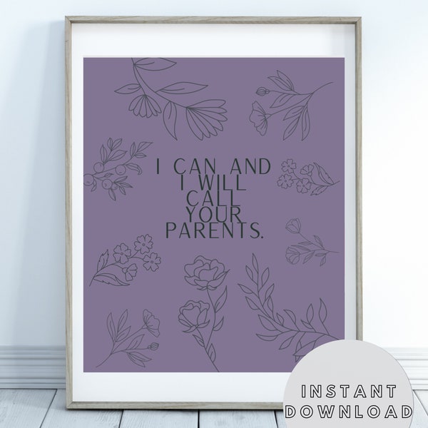 Call Your Parents - Etsy