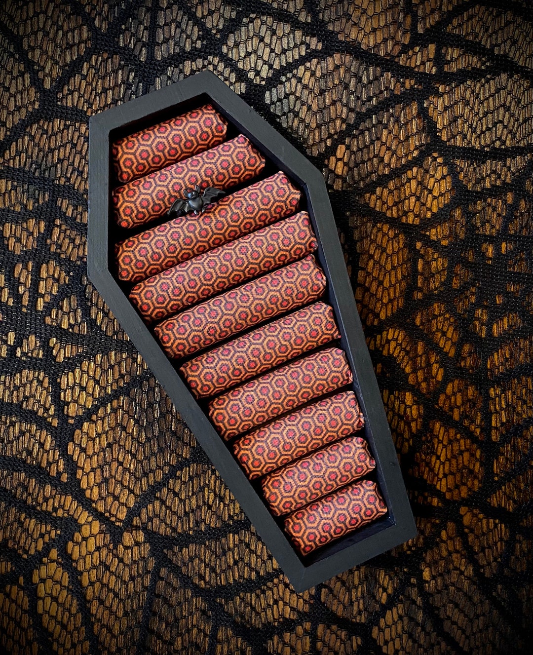 Horror Coffin Ring Holder, Gothic Ring Box, Jewelry Box, Jewelry ...