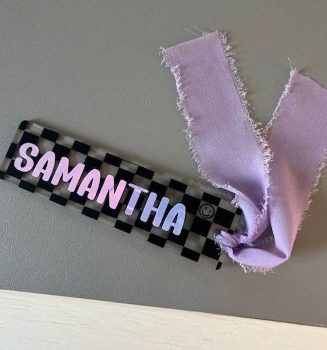 Custom Personalized Bookmark With Name | Vinyl Acrylic Bookmark ...