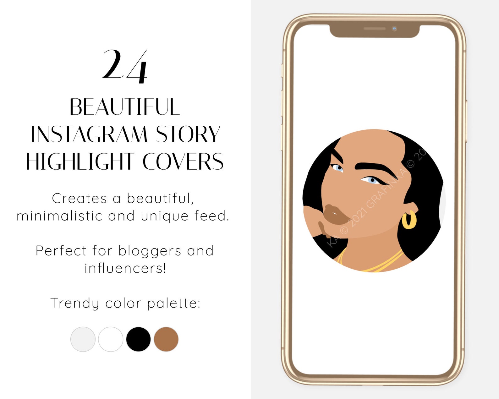 WHITE Beauty Instagram Story Highlight Cover Social Media Icons for ...