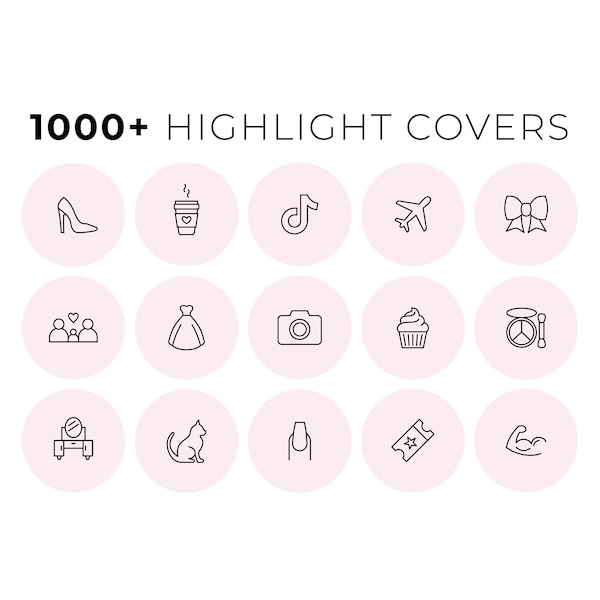 Cute Instagram Icons - Etsy