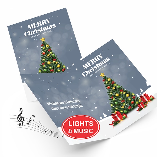 Musical Christmas Cards - Etsy