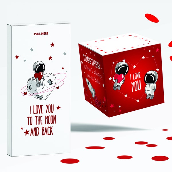 Love Exploding Box - Etsy